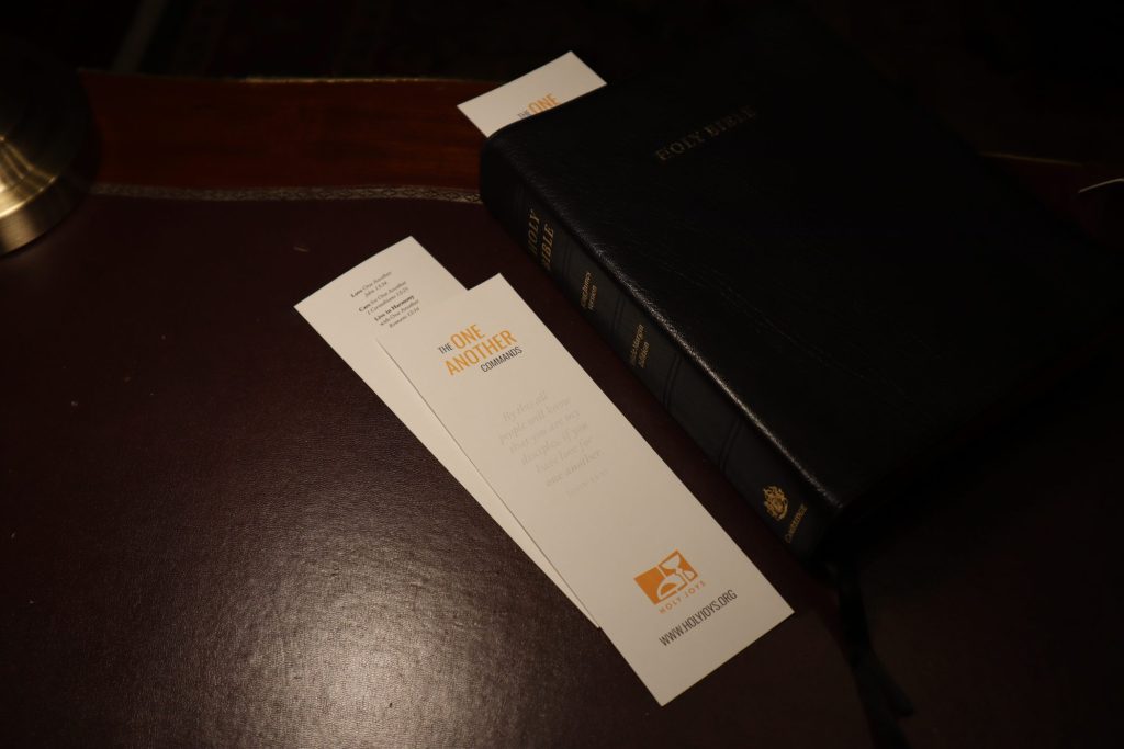 One Another Commands: A Bookmark for Churches - Holy Joys